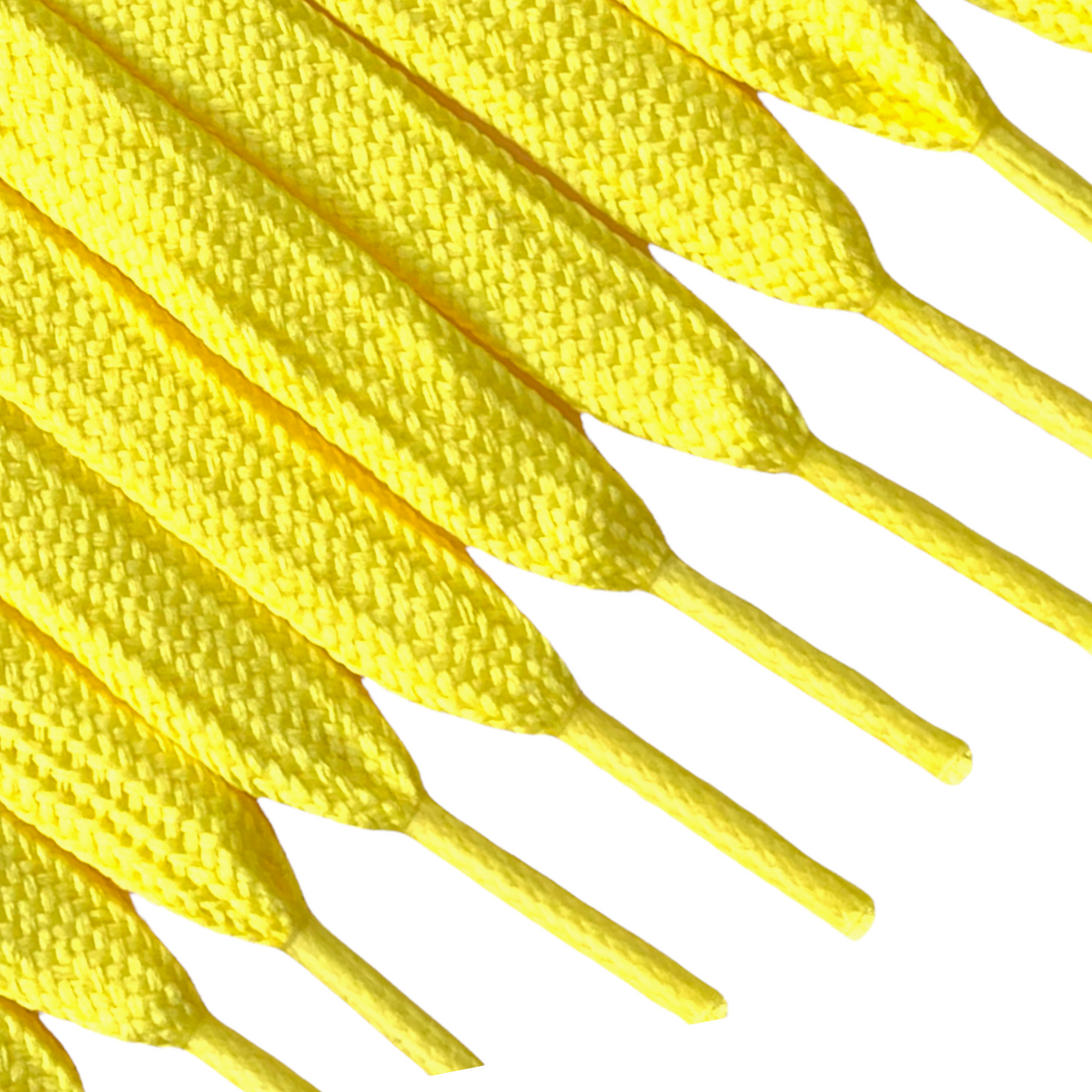 Bulk Yellow Shoelaces - 12 Pair GAME Pack - Made in the USA – Lace The Game